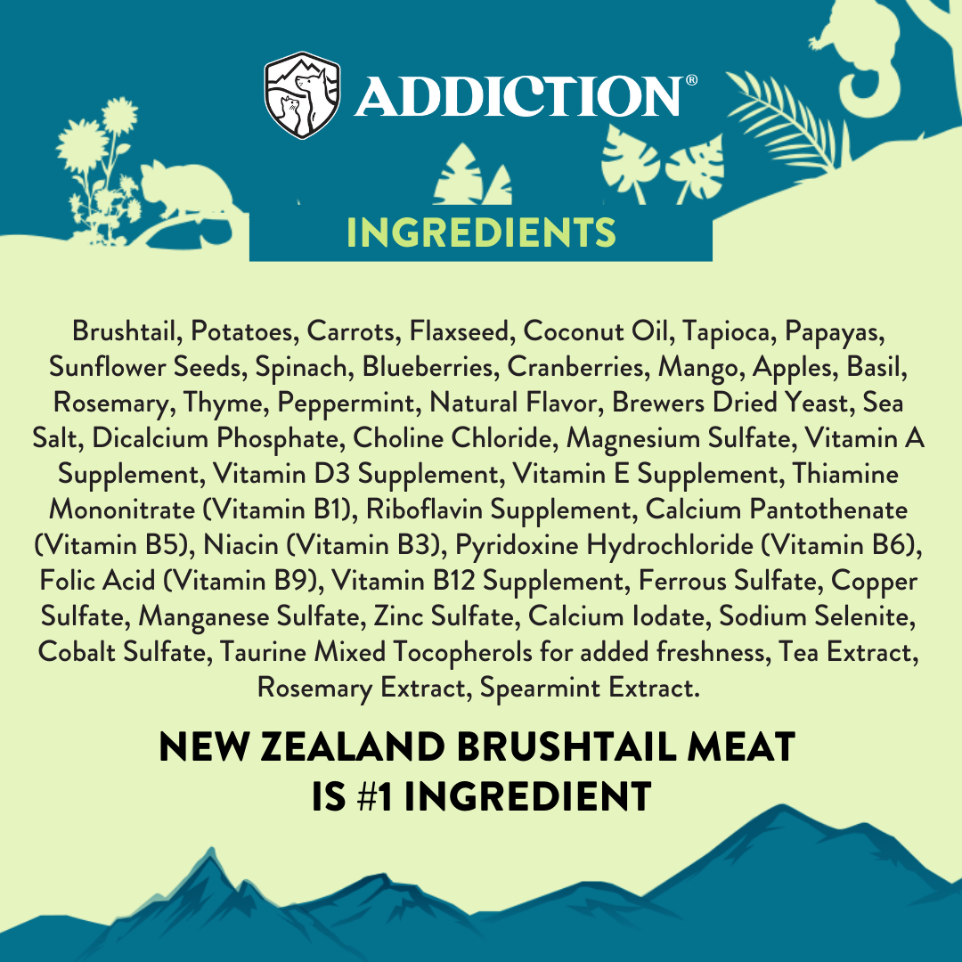 Perfect Summer Brushtail Air-Dried Dog Food 910g – Addiction Singapore